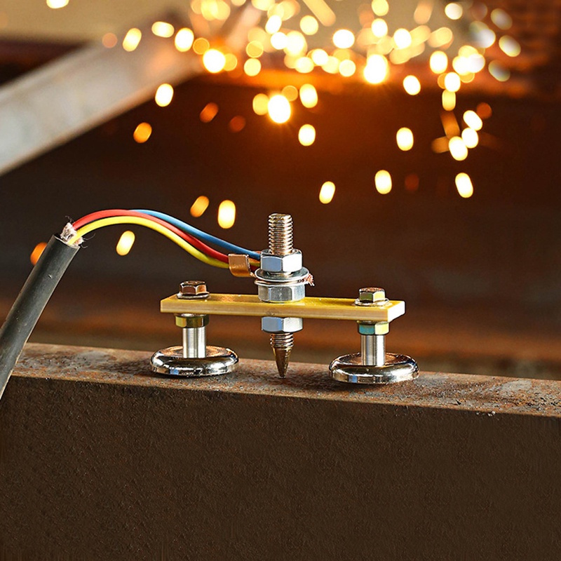 Welding Magnet Head Magnetic Holder Support Grounding Clamp With Wire ...