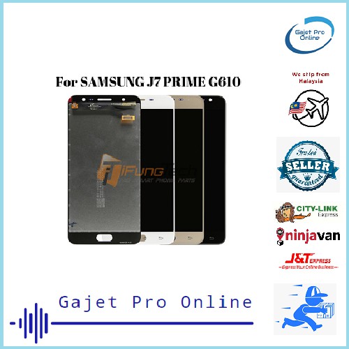 SAMSUNG GALAXY J7 Prime G610 LCD With Touch Screen Digitizer | Shopee ...