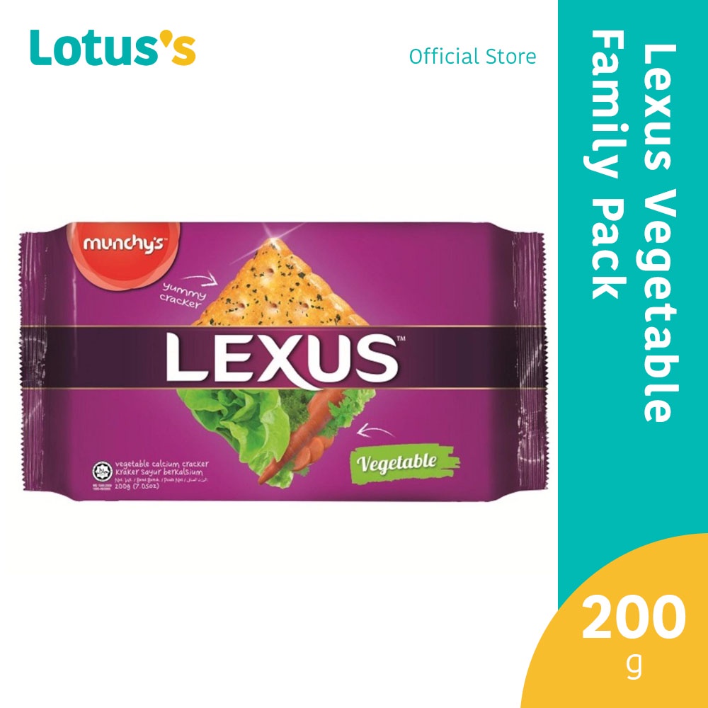 Munchy'S Lexus Vegetable Calcium Cracker 200G | Shopee Malaysia