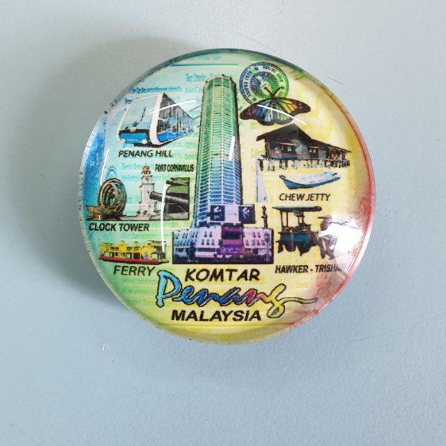 Penang Famous Attraction Street Art Crystal Fridge Magnet 💥Ready Stock💥 ...