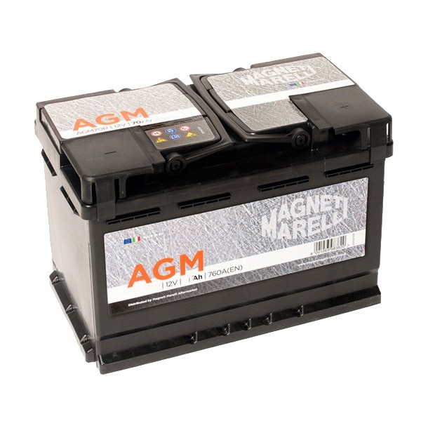 BMW VW AUDI Mercedes Magneti Marelli AGM Battery 80Ah 95Ah 105Ah Start ...