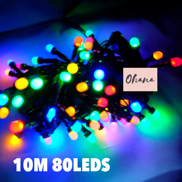 10M 80LED LIGHT TWINKLE CHRISTMAS RAYA PARTY WEDDING DECO/LAMPU RAYA ...