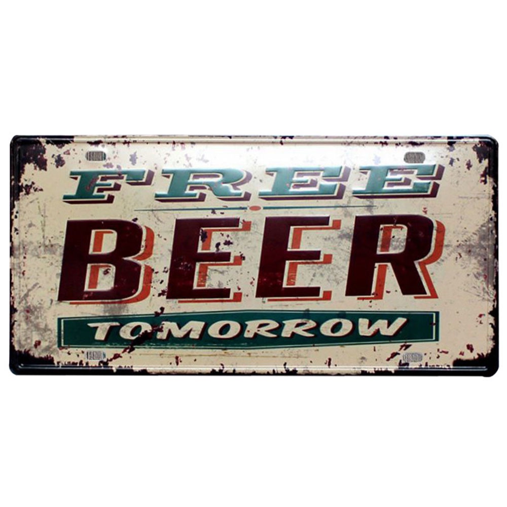 Welcome Beer Zone Cold Beer Signs Front Door Bar Pub Cafe Wall Decor ...
