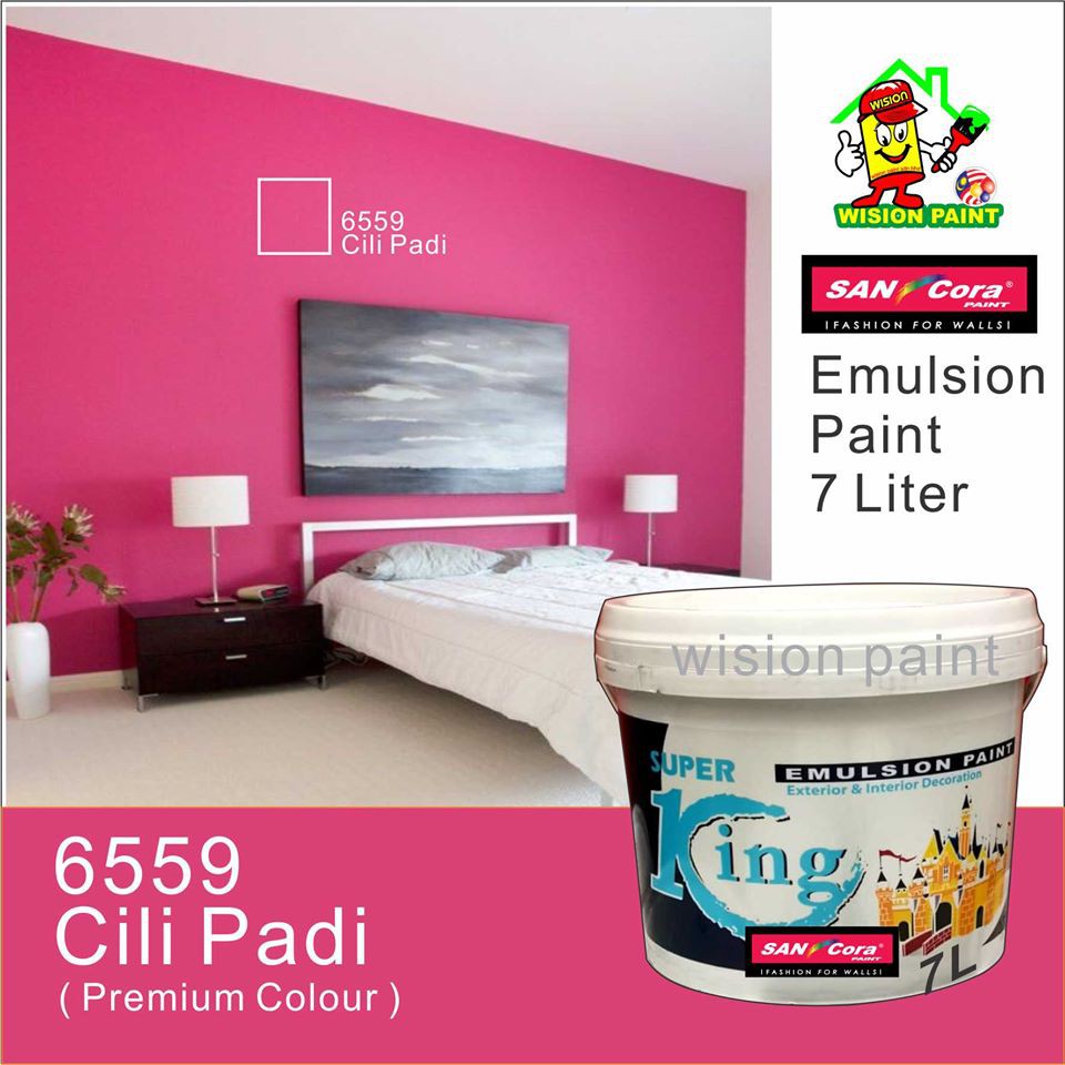 CILI PADI 6559 ( 7L ) SUPERKiNG QUALITY EMULSION PAINT MATT FINISH ...