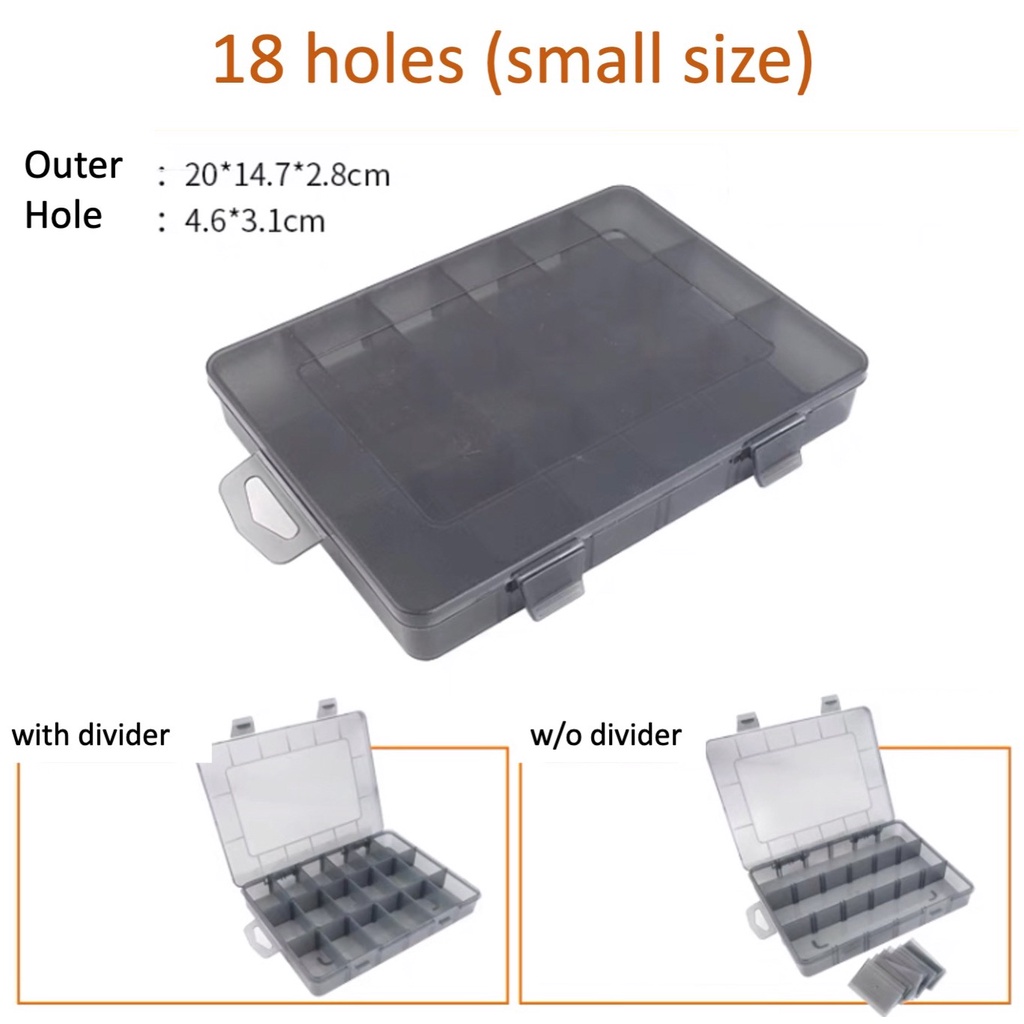 (1 pc) Storage boxes for fastener, small parts, tools, jewellery ...