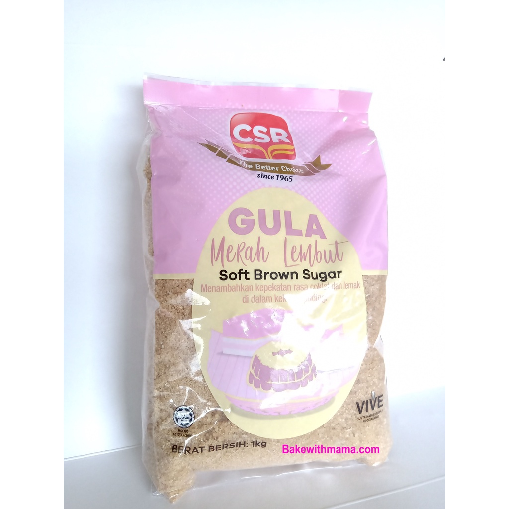 CSR Natural / soft Brown sugar 1kg/ Gula Perang | Shopee Malaysia