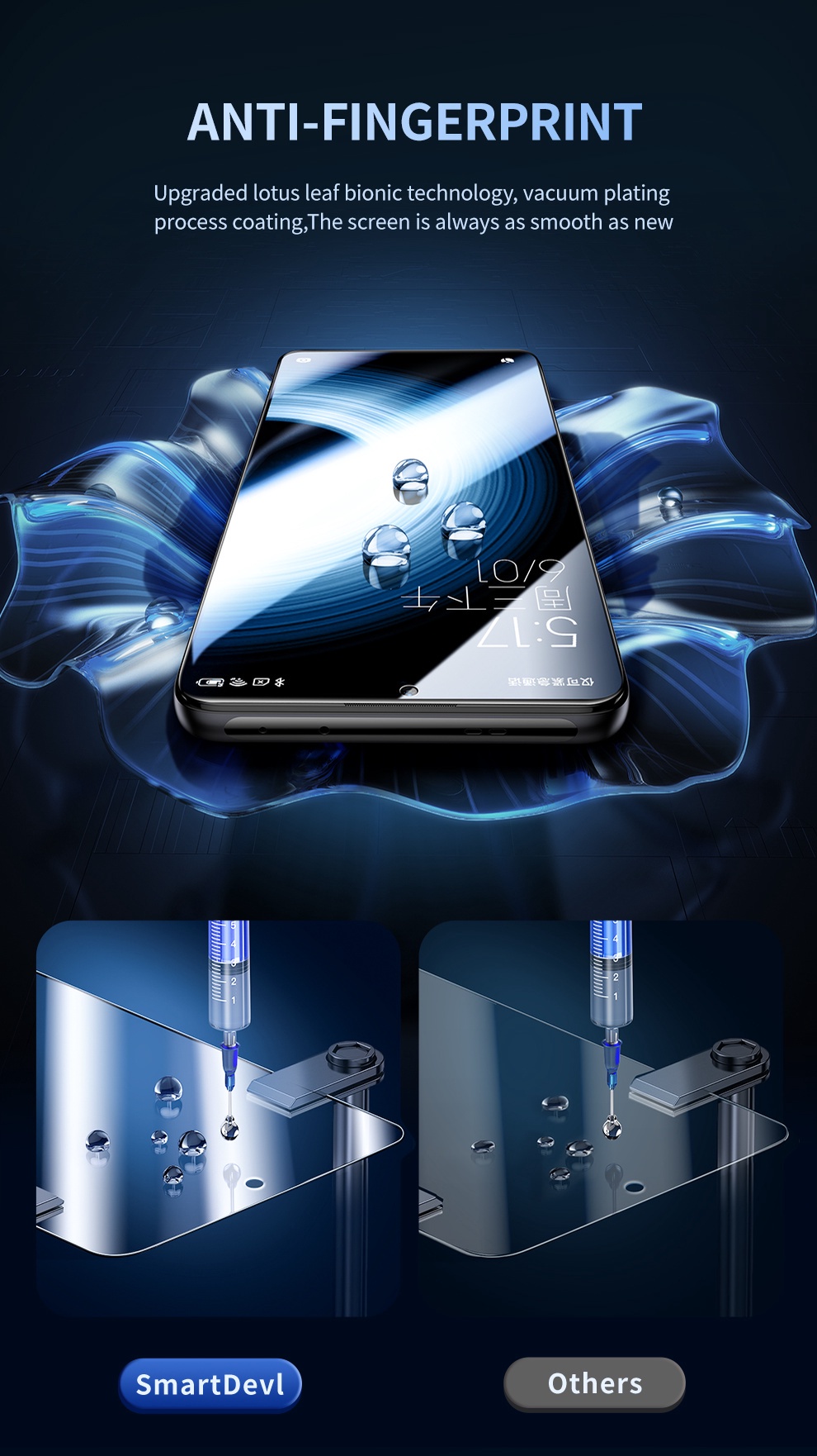 SmartDevil For Redmi k50 ultra/k50/k50 Pro/Mi 12T/12T Pro/Mi 12 Lite Tempered Film Mobile Phone ...