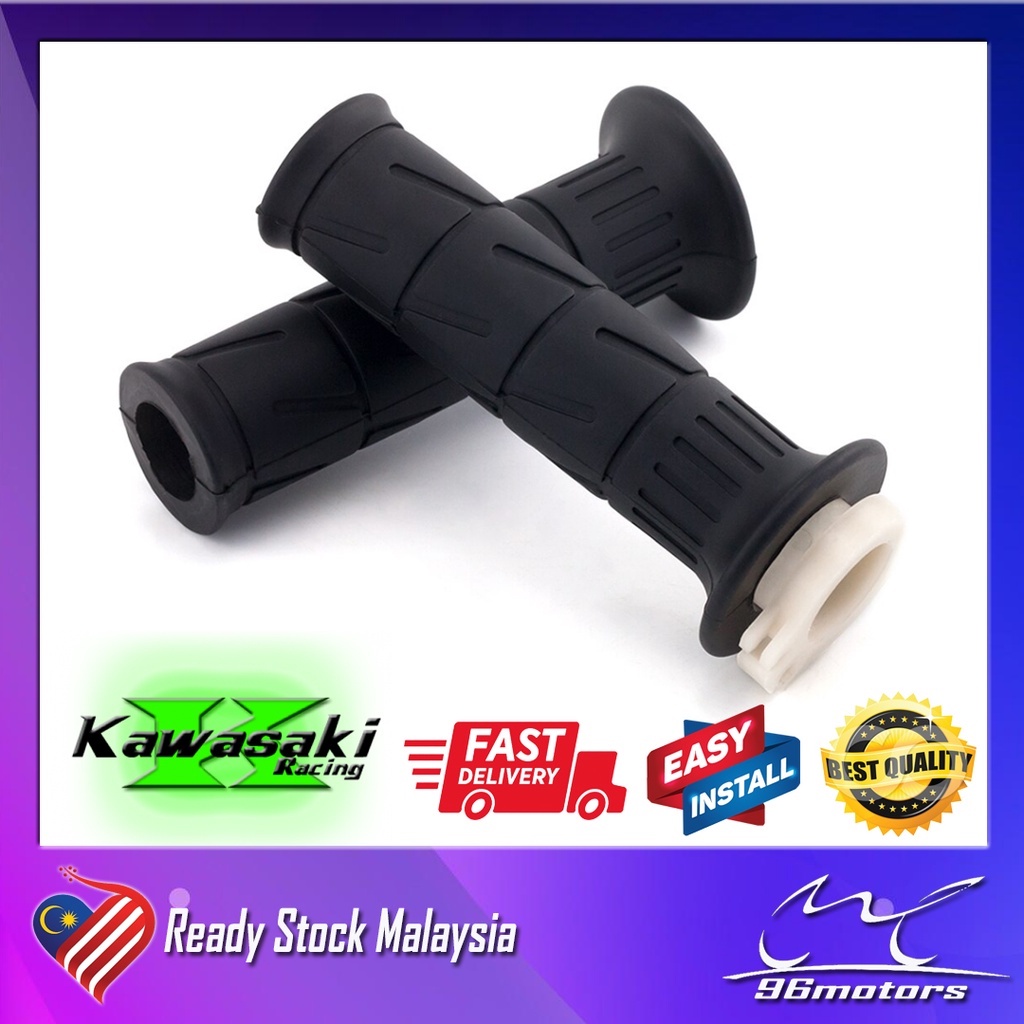 Kawasaki Motorcycle Handlebar Hand Grips Right Left For ZX6R ZX10R ...