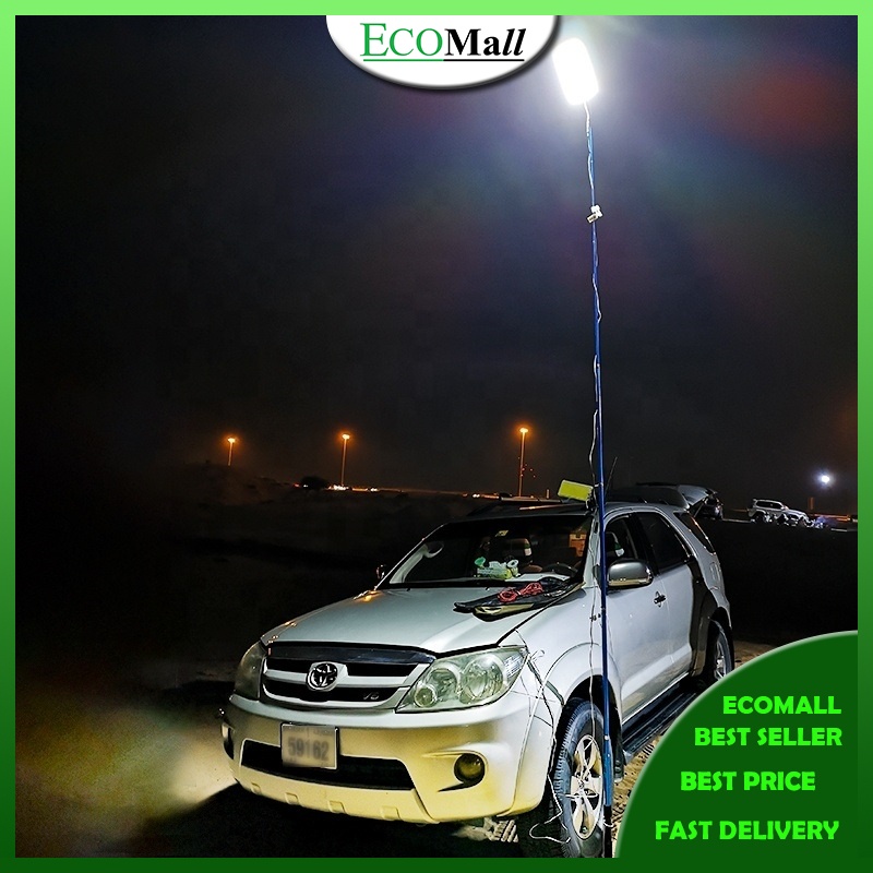 New 360 Light Emergency Car Lighting Spot Light Telescopic Rod Long ...