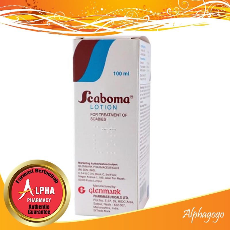 Scaboma Lotion For Treatment of Scabies 100ml | Shopee Malaysia