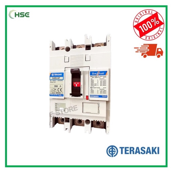 TERASAKI S225-GF MCCB 3P 65kA 150A/175A/200A - HSE | Shopee Malaysia