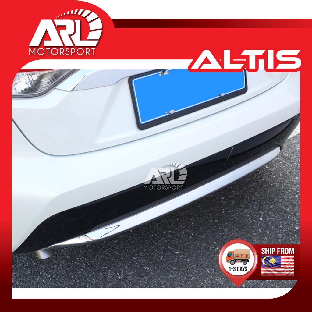 Toyota Corolla Altis 11th E170 E180 ZRE172 Rear Bumper Lower Chrome ...