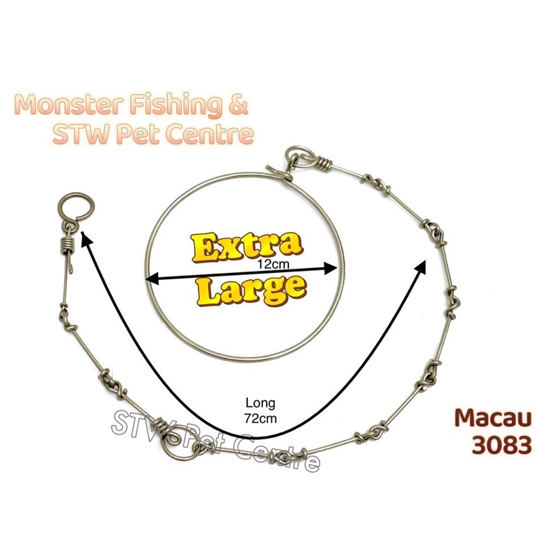 Parrot Chain Stainless Steel 304 (2 Saiz) 100% Tak Karat (Macau ...