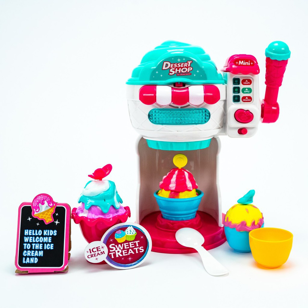 Kids Toy Dessert Shop Pretend play Set / Donuts Cup Cake Shop / Ice ...