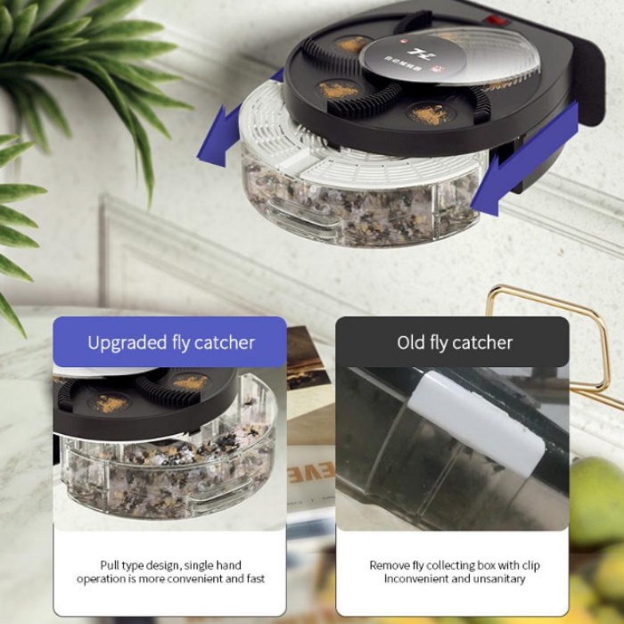Perangkap Lalat Fly Trap Rechargeable Device Automatic Electronic ...