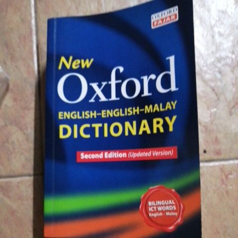 New Oxford english-malay Dictionary (pre-loved) | Shopee Malaysia
