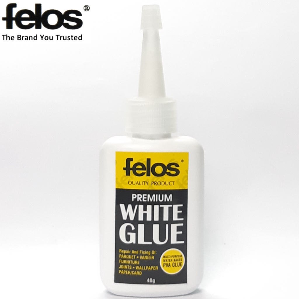 FELOS PREMIUM WHITE GLUE 40G | Shopee Malaysia