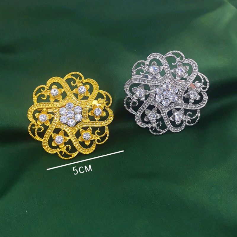 BK Kerongsang Korea Dokoh Brooch Kebaya Dokoh Pin Bahu 911 912 913 915 ...