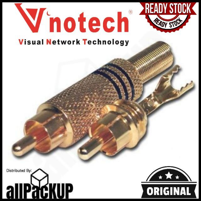 Audio and video plug speaker RCA (HEAD) -(1PCS) | Shopee Malaysia