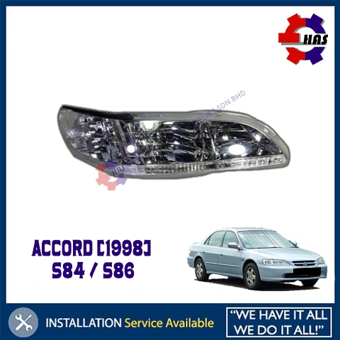 HONDA ACCORD (1998) S84 / S86 - HEAD LAMP (1pc) Lampu Besar | Shopee ...
