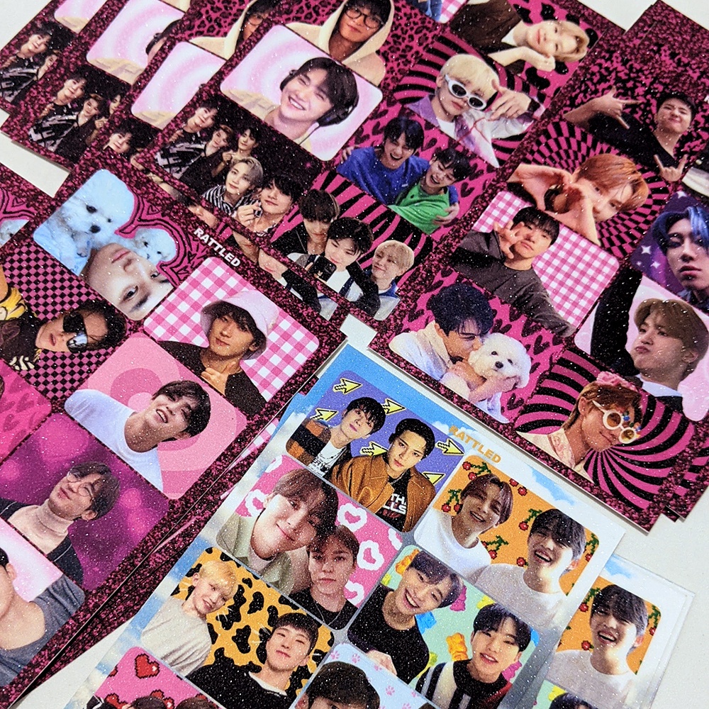 Seventeeen SPECIAL FANMADE PHOTO STICKER (Ver.1) by RATTLED STUDIO ...