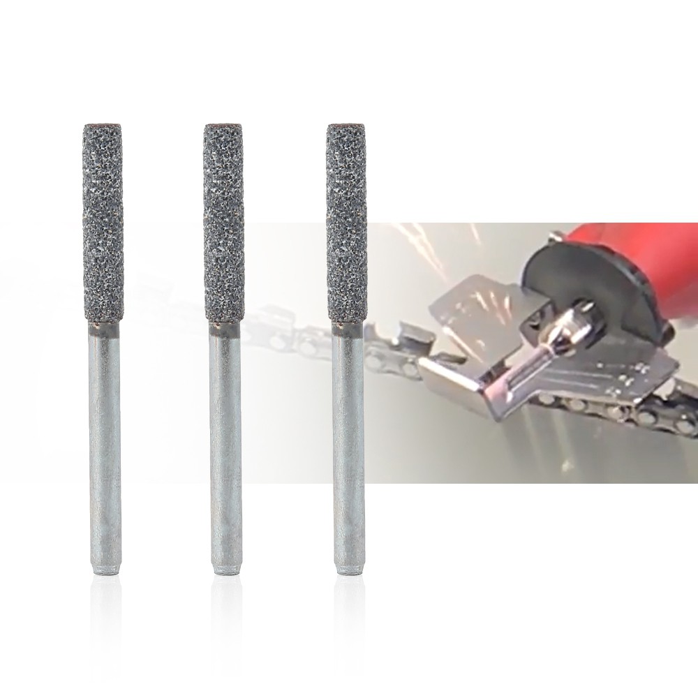 3pcs Diamond Chainsaw Sharpener Stone File SS 55 | Shopee Malaysia