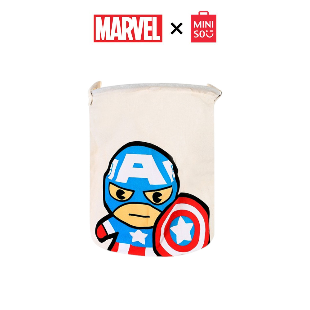 MINISO x MARVEL-STORAGE BUCKET (CAPTAIN AMERICA)(6941501558123 ...