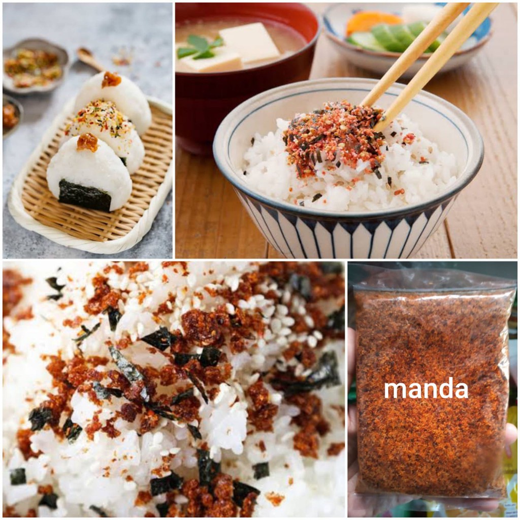 Rice topping spicy anchovy bento Rice level 10 WEIGHT 100 gr | Shopee ...
