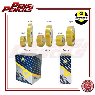 Loytape Cellulose Tape / Selotape / Cellophane Tape 12mm/18mm/24mm ...