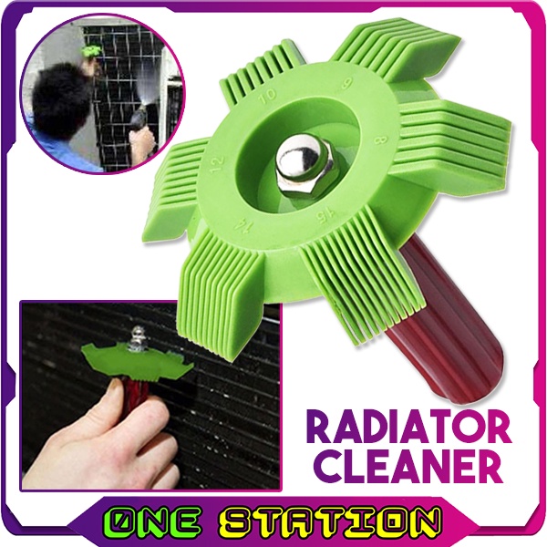 Universal Plastic Car Aircond Cleaner Radiator Condenser Coil Comb AC ...