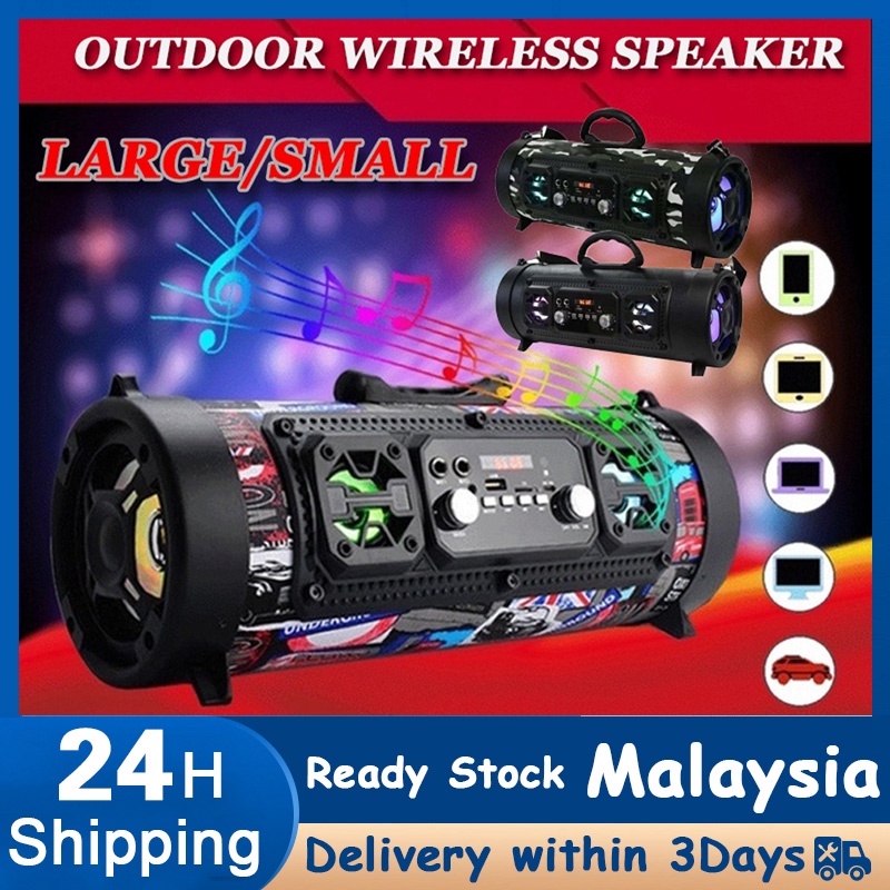 Lyu RGB Speaker Splash Proof portable Bluetooth speaker Subwoofer ...