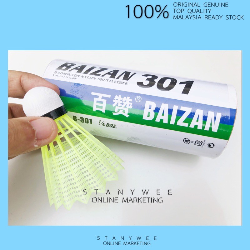 Nylon Badminton Shuttlecock (Malaysia ready stock) | Shopee Malaysia