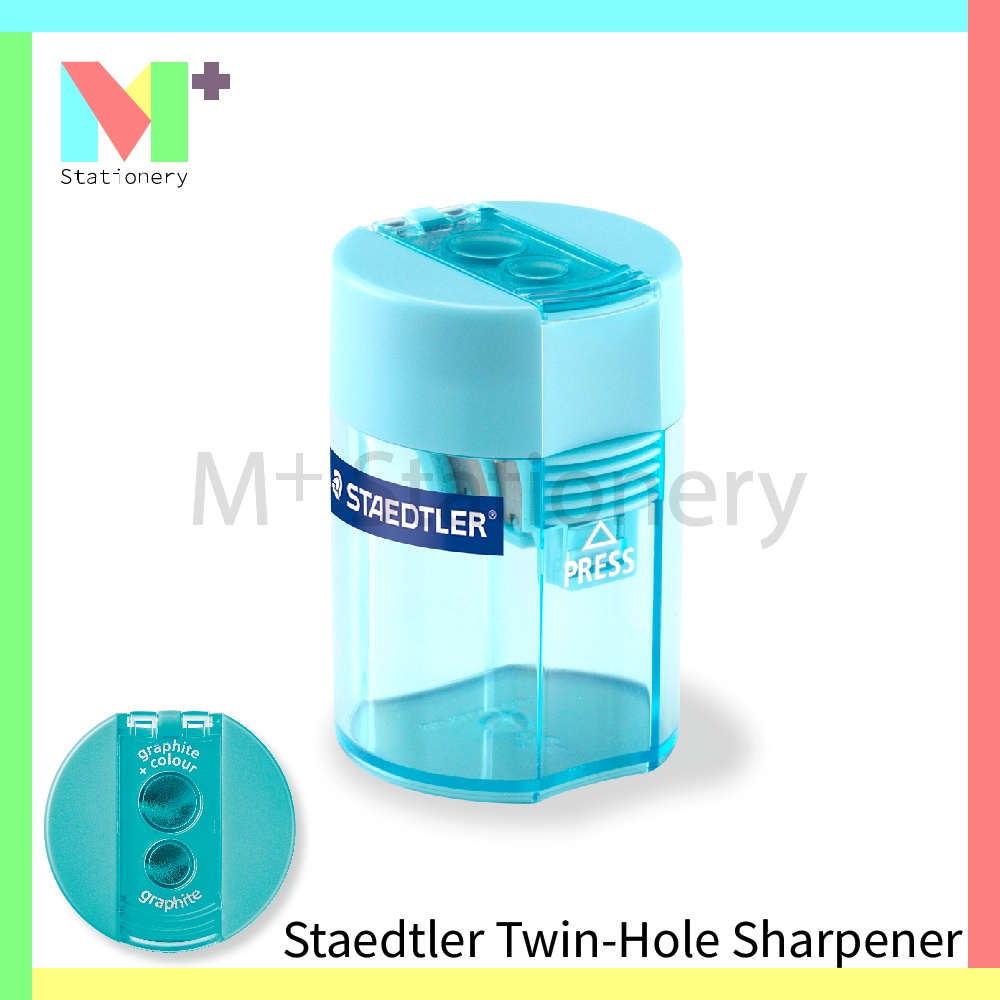 Staedtler Double Hole Tub Sharpener for Jumbo Pencil + Standard Pencil ...