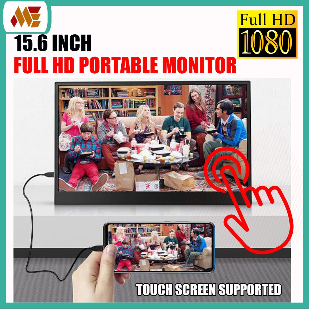 Portable Monitor 15.6 inch Computer Portable Lcd Monitor Portable ...