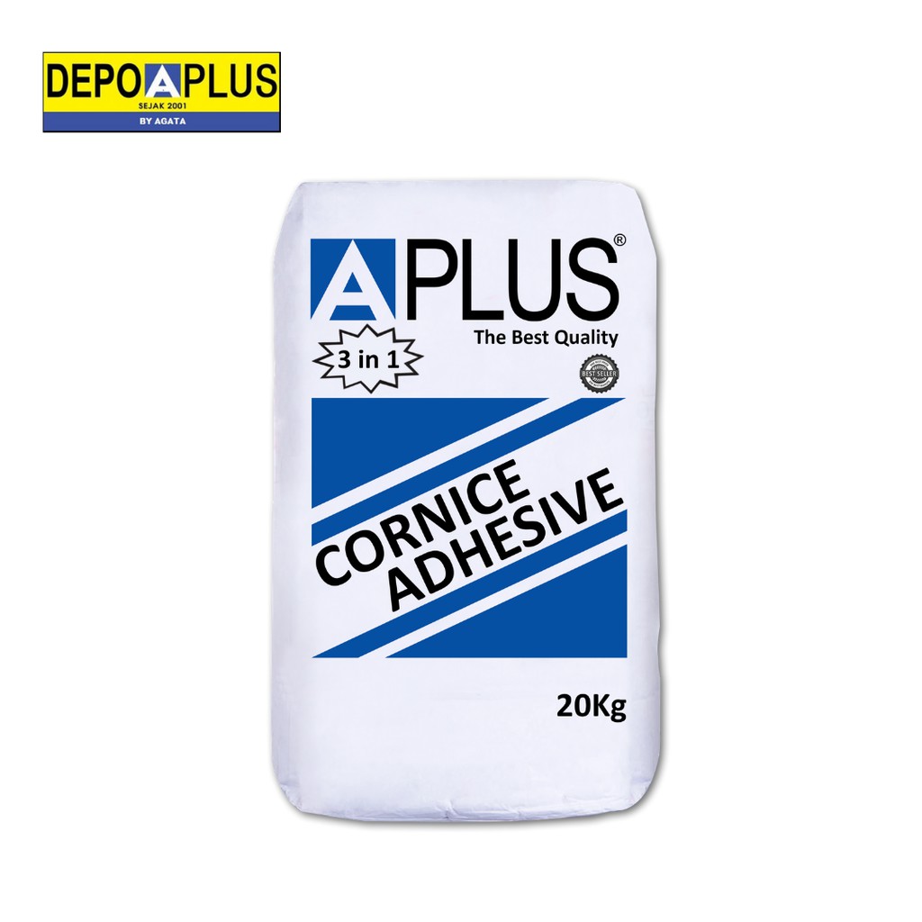 Aplus cornice adhesive Gypsum Compound/Gypsum Compound | Shopee Malaysia