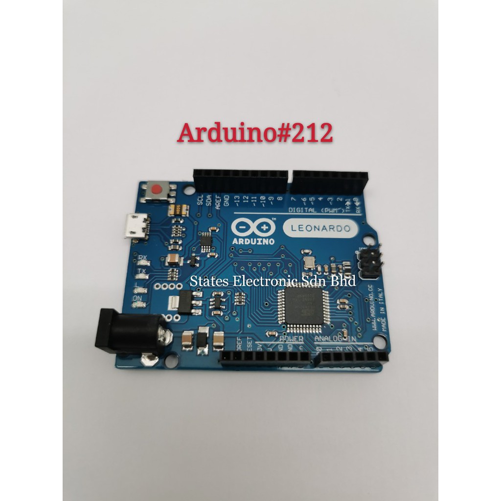 Arduino#212 LEONARDO-R3 Arduino Leonardo R3 ATMEGA32U4 | Shopee Malaysia