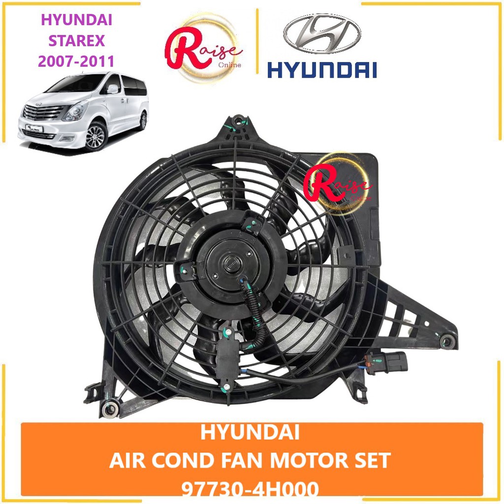 HYUNDAI AIR COND FAN MOTOR SET ( FAN BLADE / FAN MOTOR / FAN SHROUD ...