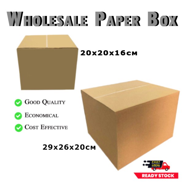 Paper Box Packaging Box Carton Box Corragated Box Kotak Bungkusan ...