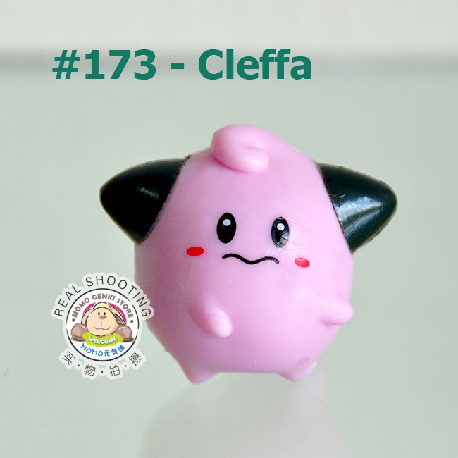 [173-Cleffa] Pokemon Pikachu Collective Figures Toy Doll Cake Topper ...