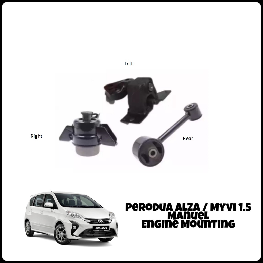Engine Mounting - Perodua Alza / Myvi 1.5 Manual ( 1Year Warranty ...