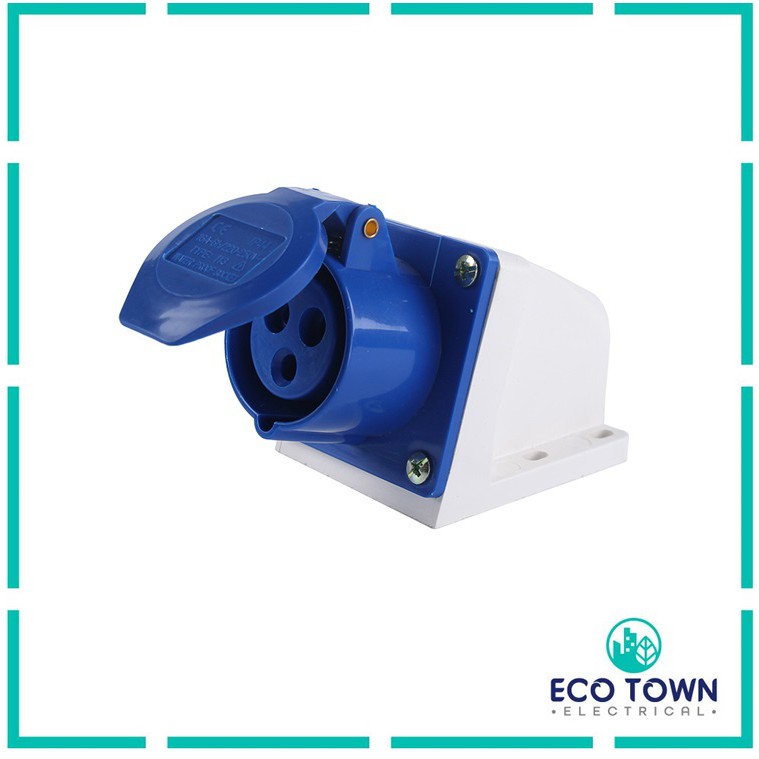 3 Pin 16A / 32A Industrial Commando Socket Wall Type IP44 | Shopee Malaysia