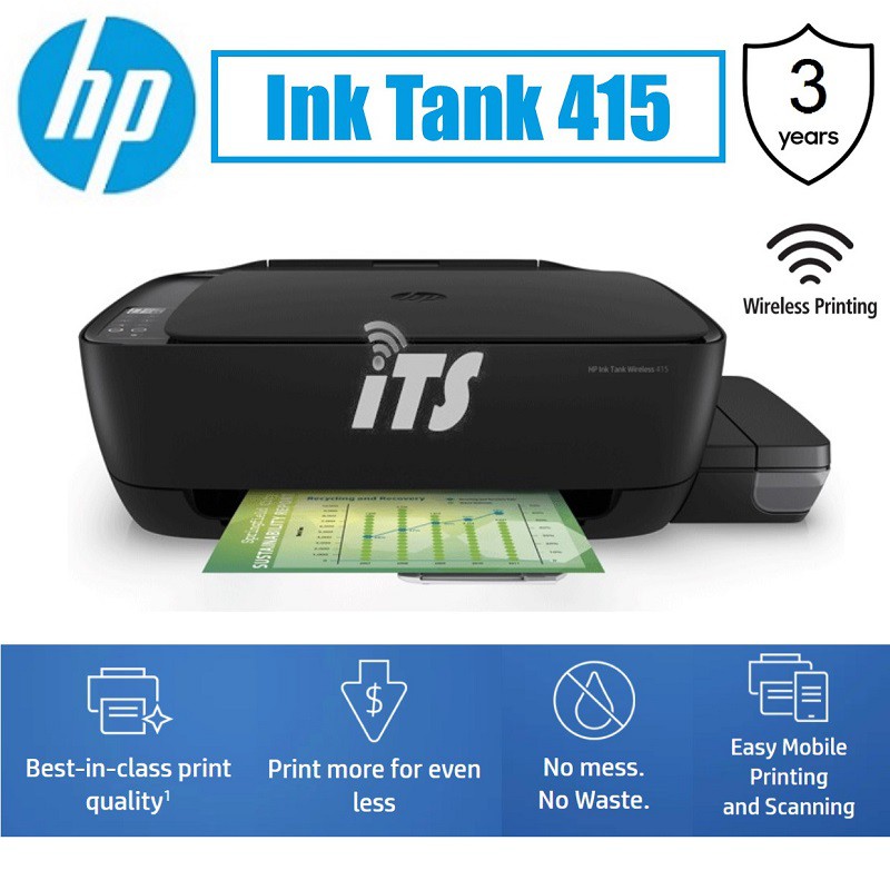 HP Ink Tank Wireless 415 Printer (Print/Scan/Copy) | Shopee Malaysia