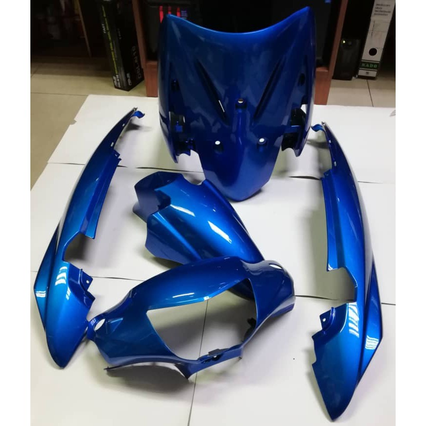 SUZUKI STEP 125 COVER SET ORIGINAL 100% FROM SUZUKI COLOUR BLUE (FZR ...