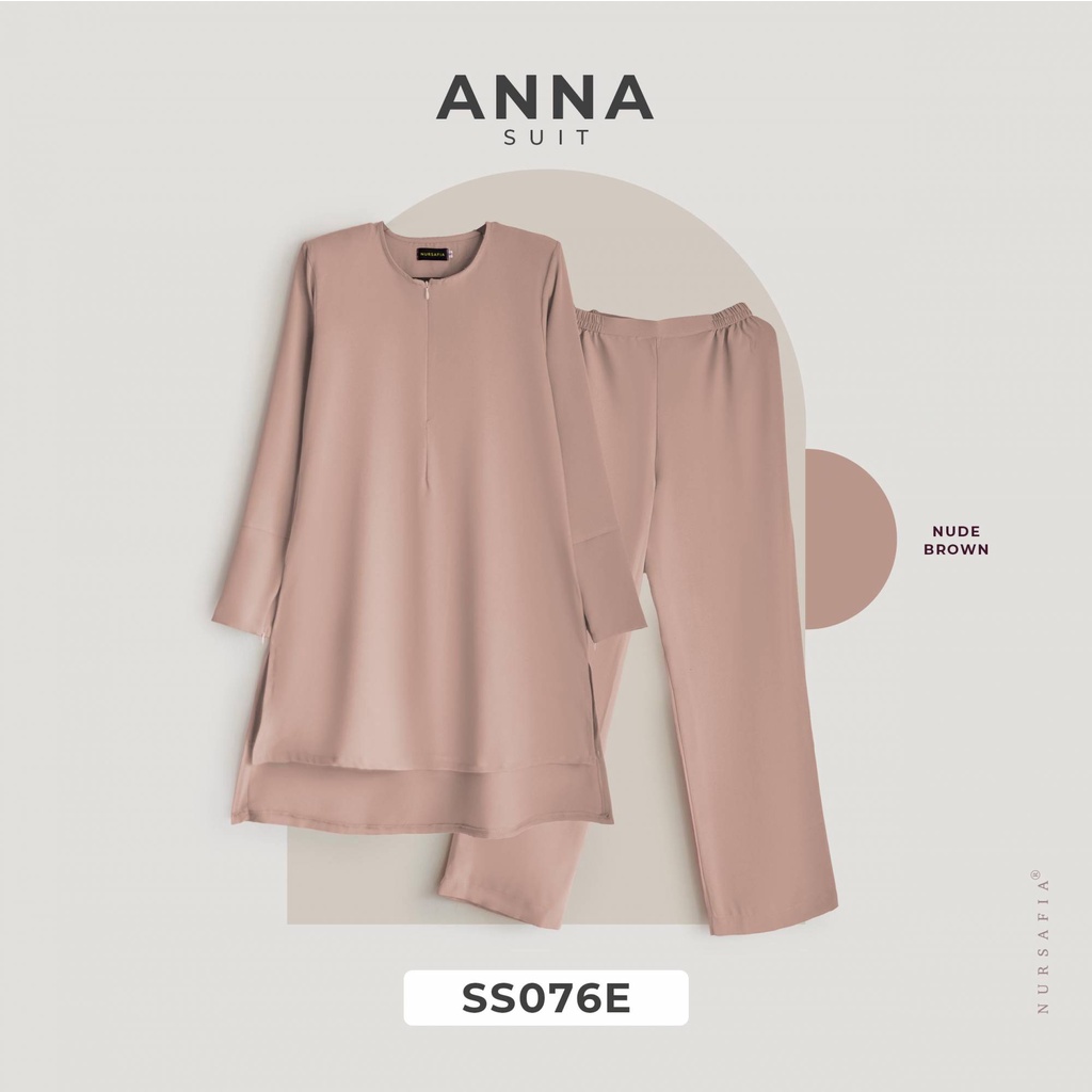 NURSAFIA ANNA SUIT BATCH JANUARY 2022, SIX NEW COLOUR!!!, SUIT MUSLIMAH ...