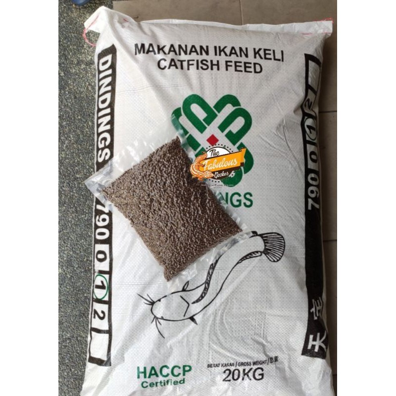 READY STOCK 0.5mm 32% Protein Makanan Benih Ikan Fish Feed Grower ...