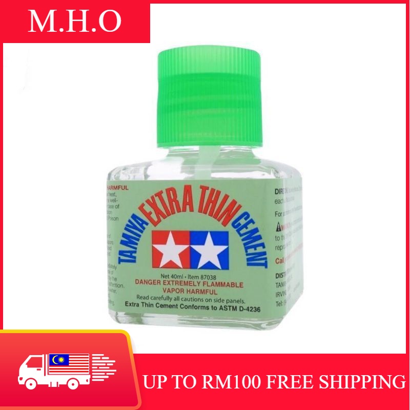 Tamiya Extra Thin Cement For Plastic Model Craft Kit | Shopee Malaysia