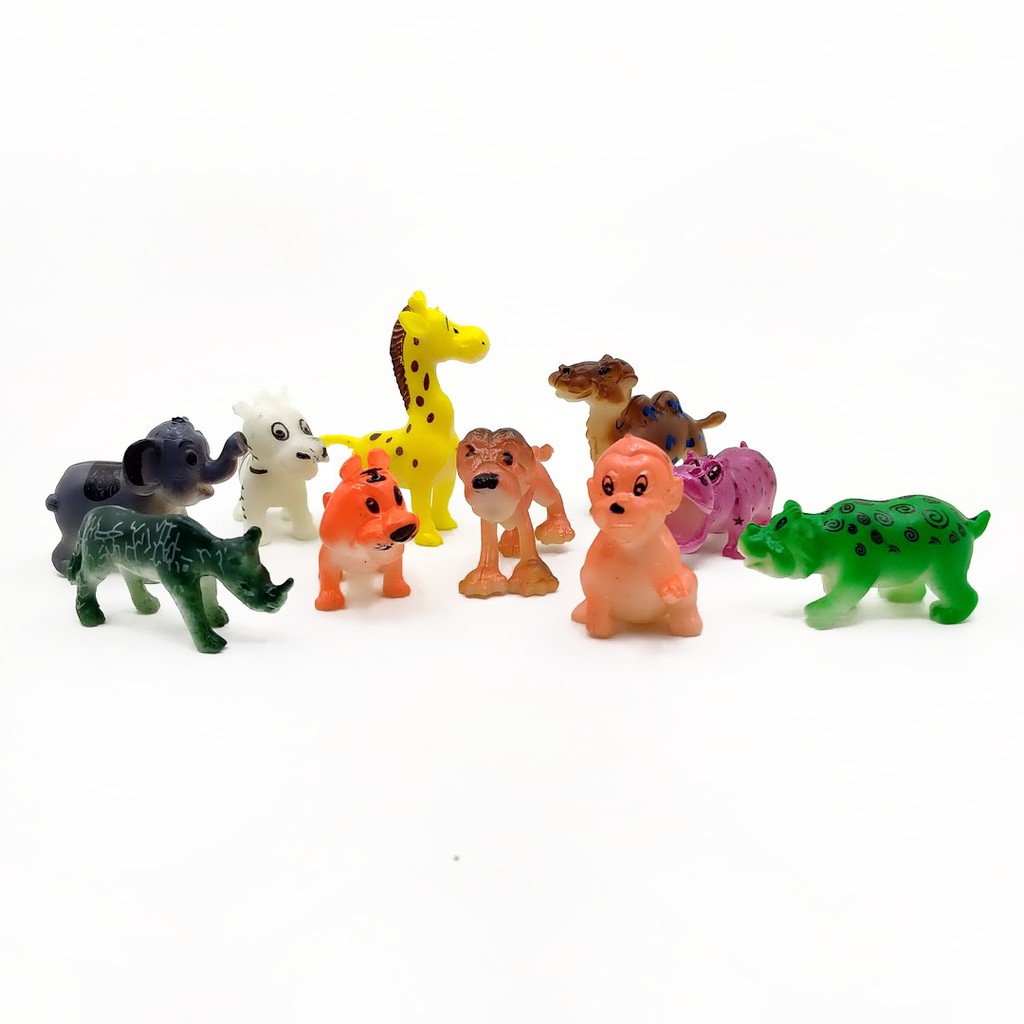 Mini Animal 10 pcs Miniature Animal Toys for Children | Shopee Malaysia