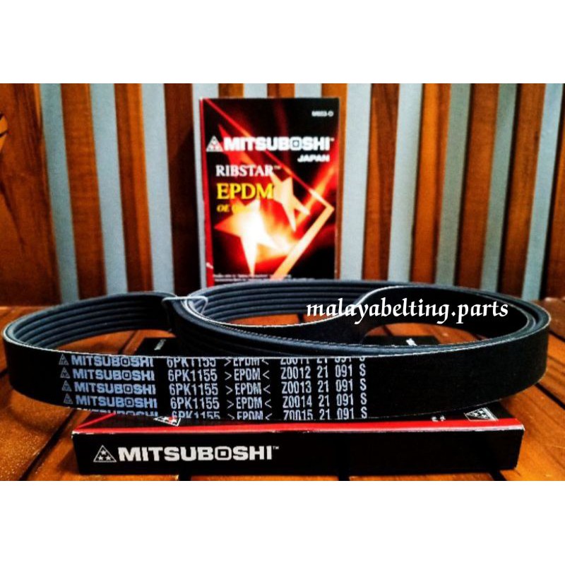 PERODUA AXIA 1.0 / BEZZA 1.0 ( 6PK1155 )FAN BELT( 9004A-91063 ...