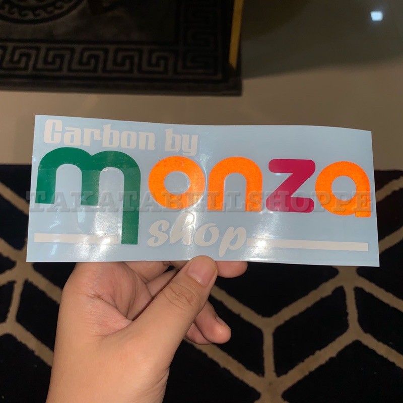 Sticker carbon by monza shop ready stock/sticker 4x4/sticker triton/sticker hilux/sticker ford ...