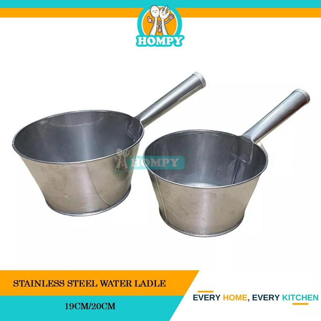 Stainless Steel Water Ladle/Cap Bumi Water Ladle / Senduk Air ...